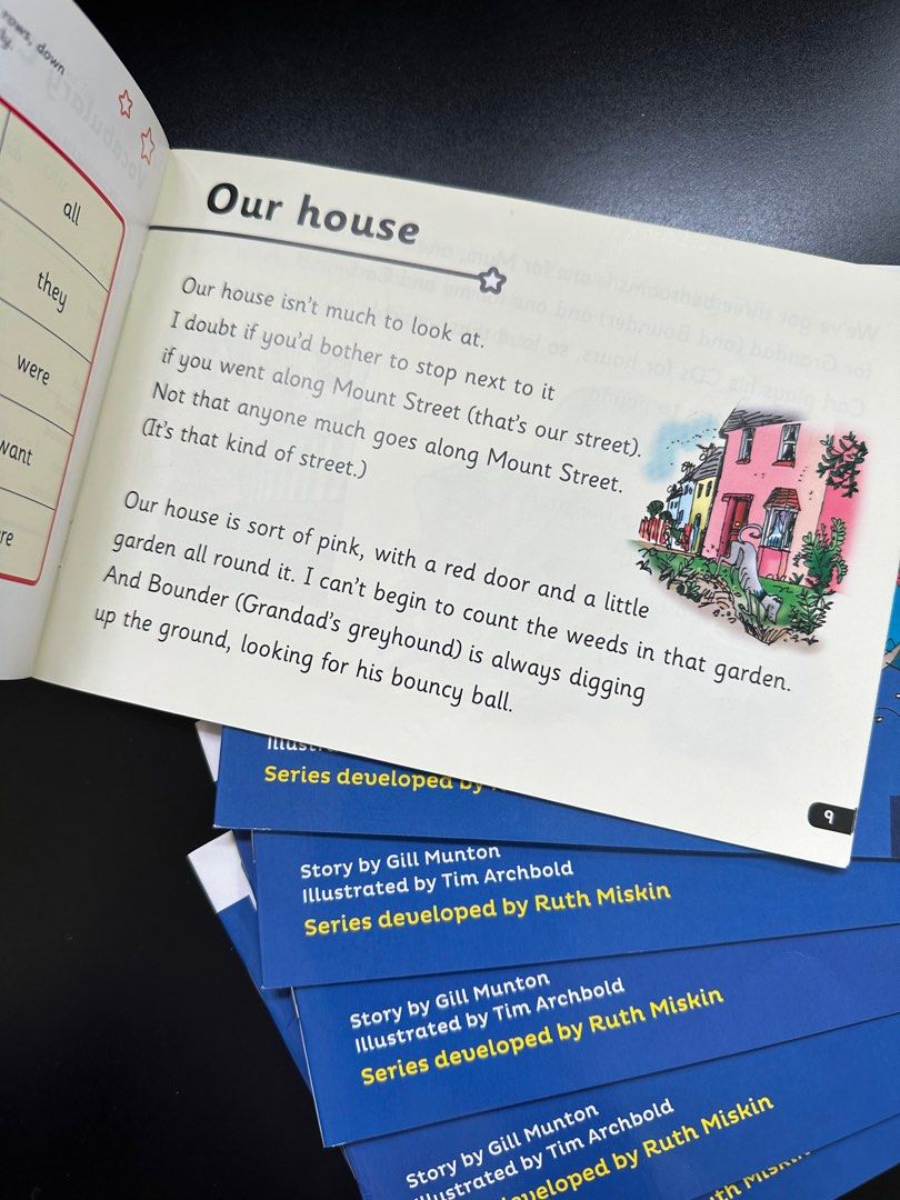 OXFORD RWI Phonics Set 6 Blue Storybooks 藍色, 興趣及遊戲, 書本 & 文具, 小說 & 故事書 ...