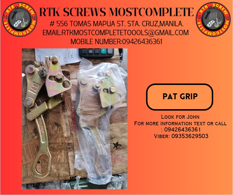 Pat Grip 3 Tons, Commercial & Industrial, Construction Tools ...