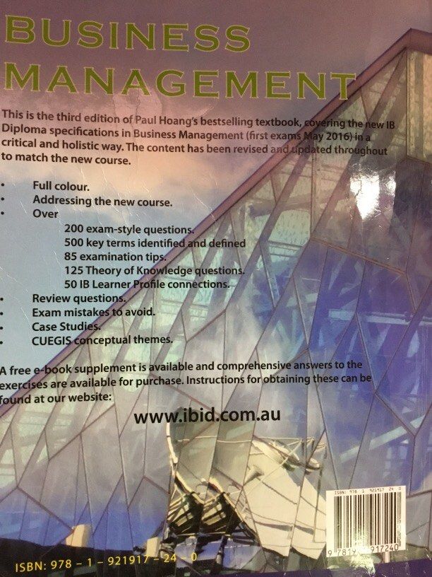 Paul Hoang 3rd edition Business Management, Hobbies & Toys, Books ...