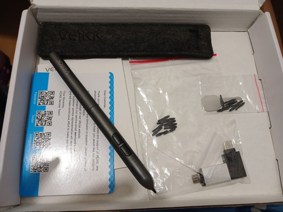 Pen Drawing Tablet VEIKK on Carousell