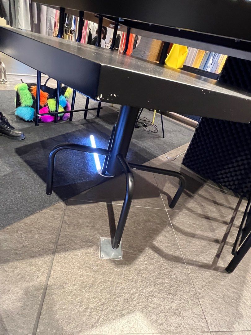 Pentagon Design Metal Table, Furniture & Home Living, Furniture, Tables ...