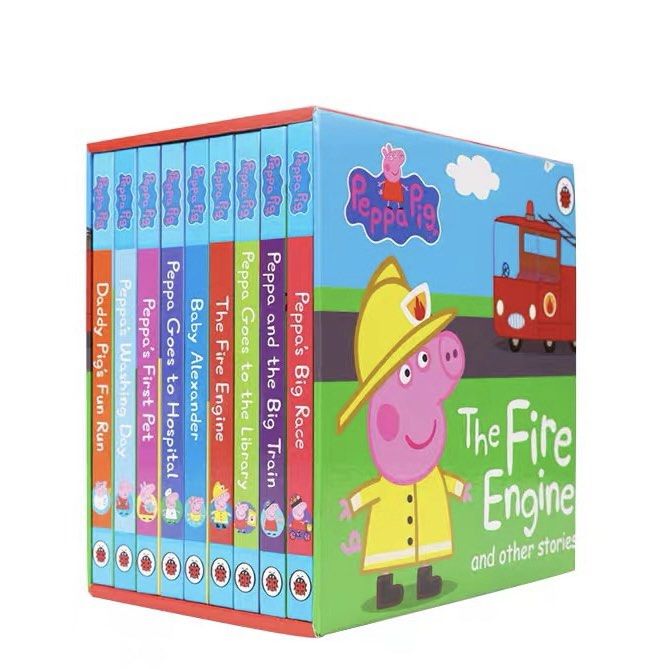Peppa Pig the fire engine and other stories box set children picture ...