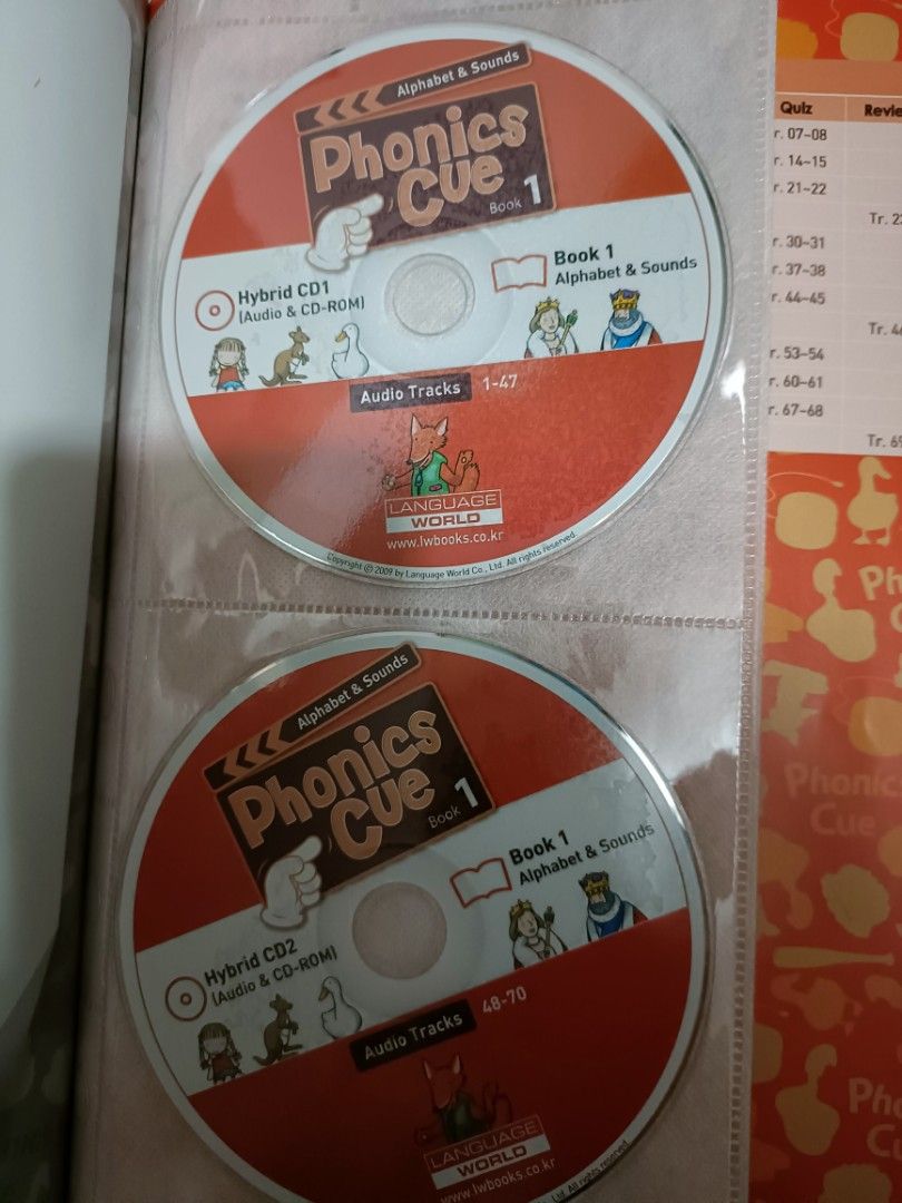 Phonics Cue 【Book 1】4 in 1 Pack, 興趣及遊戲, 書本 & 文具, 教科書 - Carousell