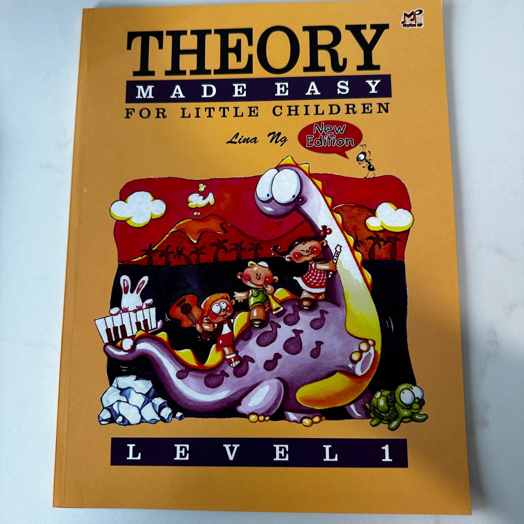 Piano Theory Made Easy for little children Level 1, Hobbies & Toys ...
