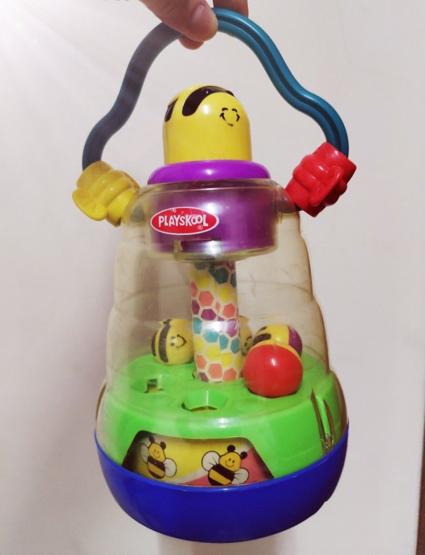 Playskool Bee Tumble Top ( free puzzle gift), Hobbies & Toys, Toys ...