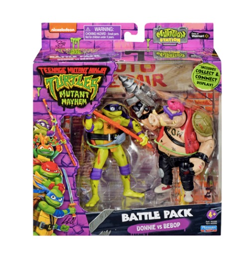 !PO! Teenage Mutant Ninja Turtles: Mutant Mayhem - Battle Pack - Donnie ...