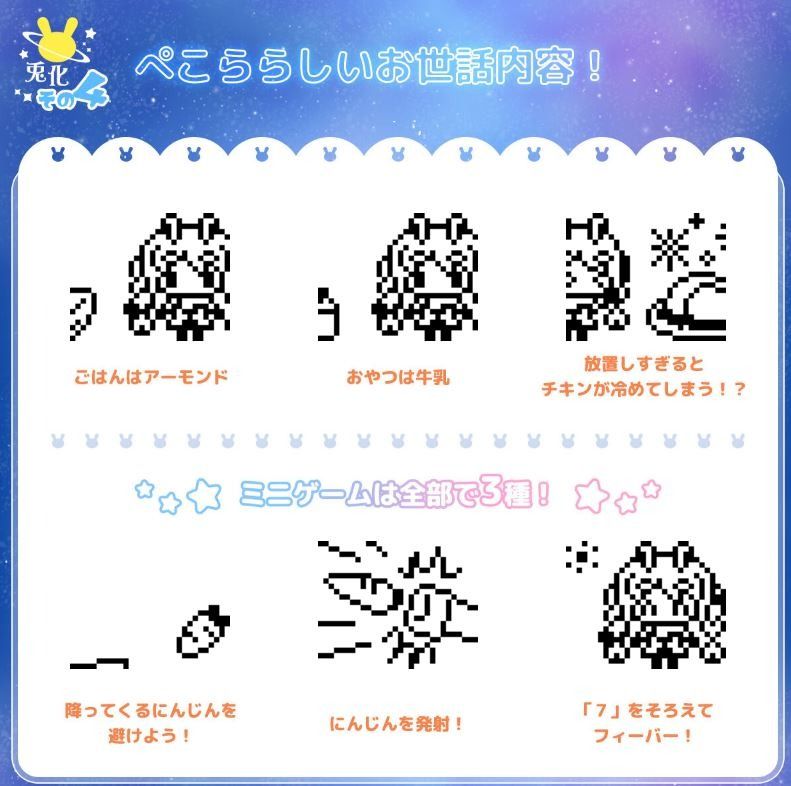 [PO till 20 July 2023 - 12pm] Hololive Pekora x Tamagochi plush ...