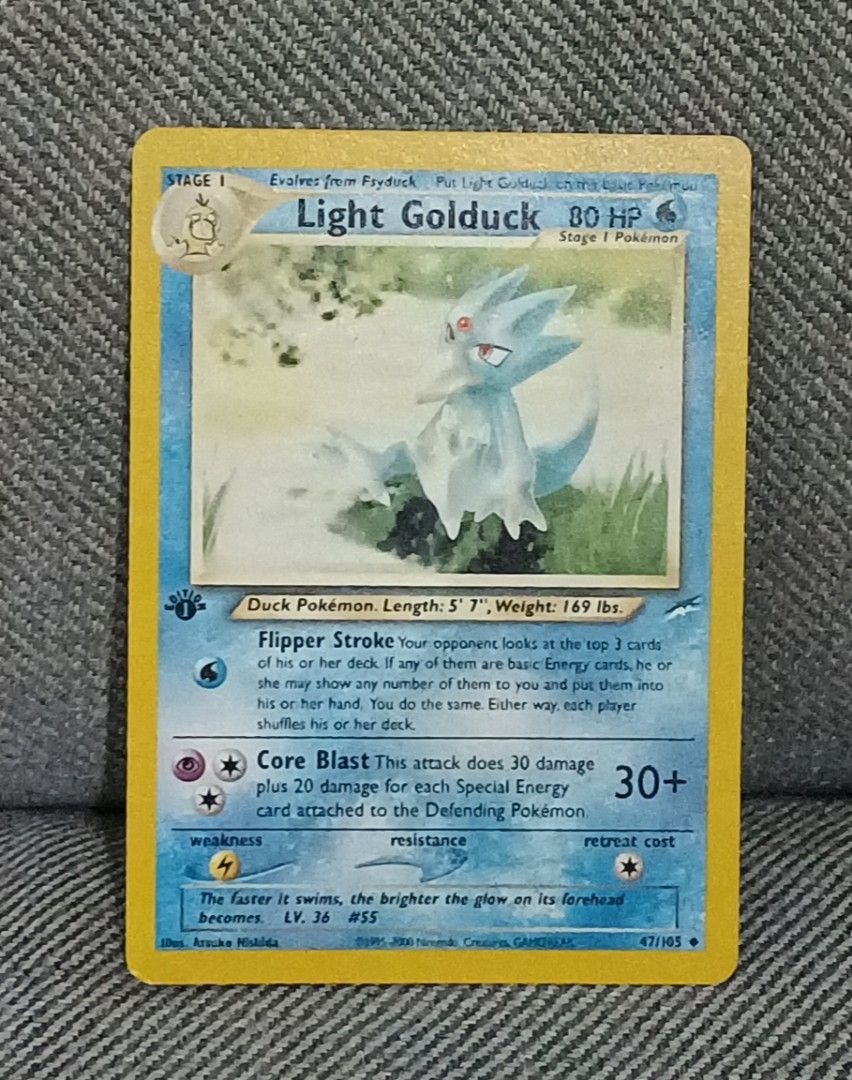 Pokemon Vintage 1st Edition Cards - LP/MP (Neo Destiny/Rocket), Hobbies ...