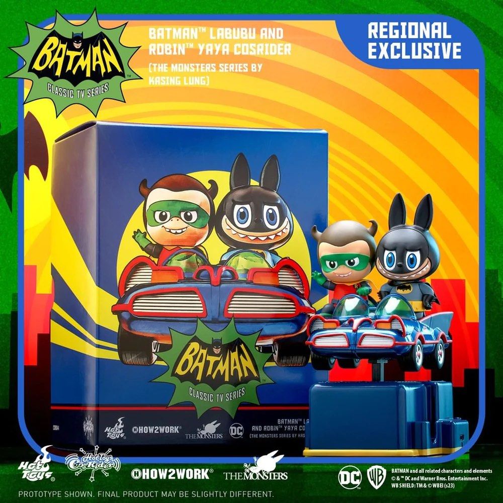 Popmart Pop Mart Hot Toys How2work The Monsters AMC036/CSRD044 Batman ...