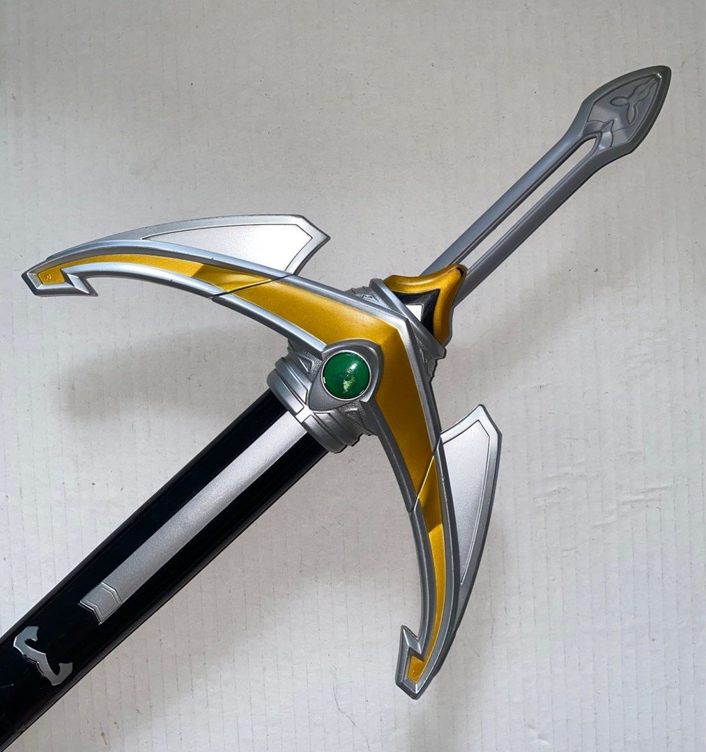 Power Rangers Blue Power Lance Bandai Vintage ($25) Mystic Force Sword ...