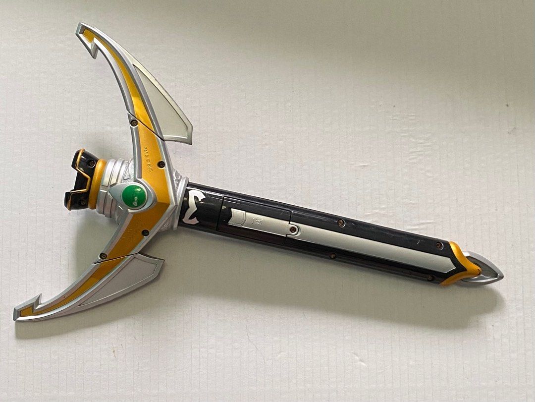 Power Rangers Blue Power Lance Bandai Vintage ($25) Mystic Force Sword ...