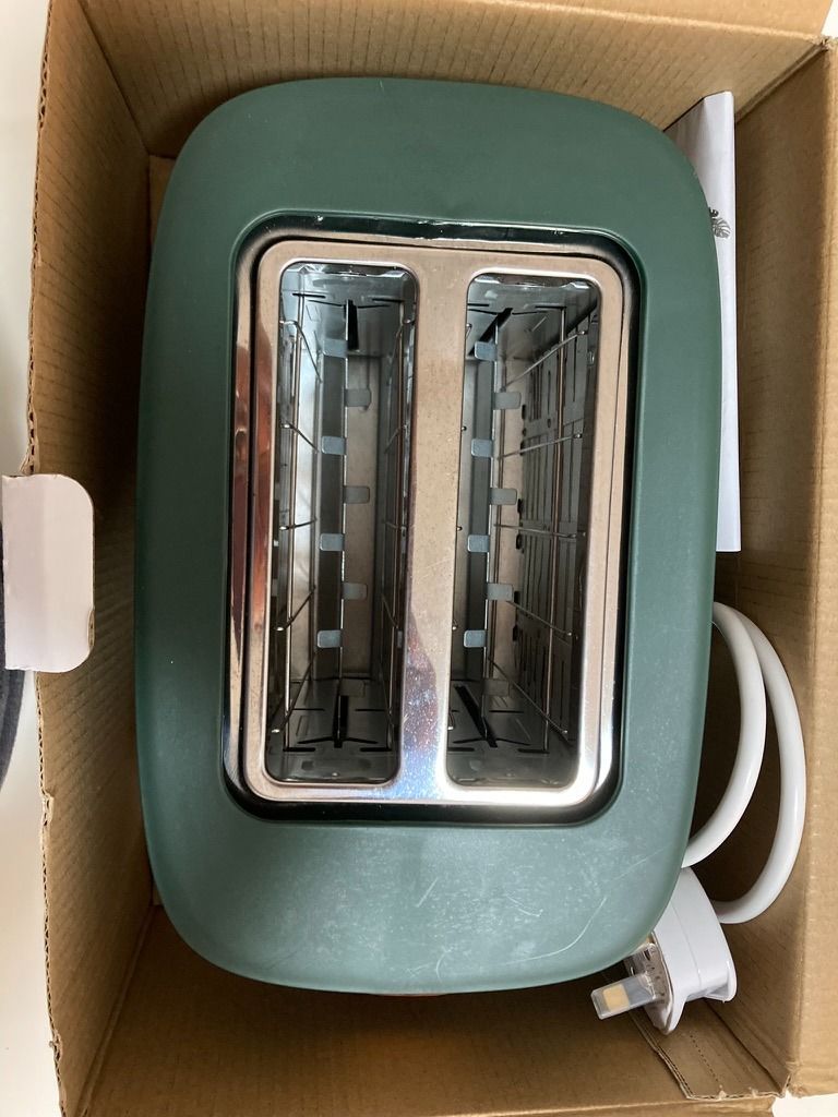 PowerPac 2 Slice Bread Toaster (PPT05, green), TV & Home Appliances ...