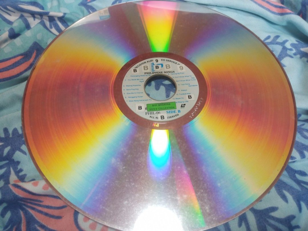PRECISION Karaoke Philippine Songs PHIL-06 Laser Disc, Hobbies & Toys ...