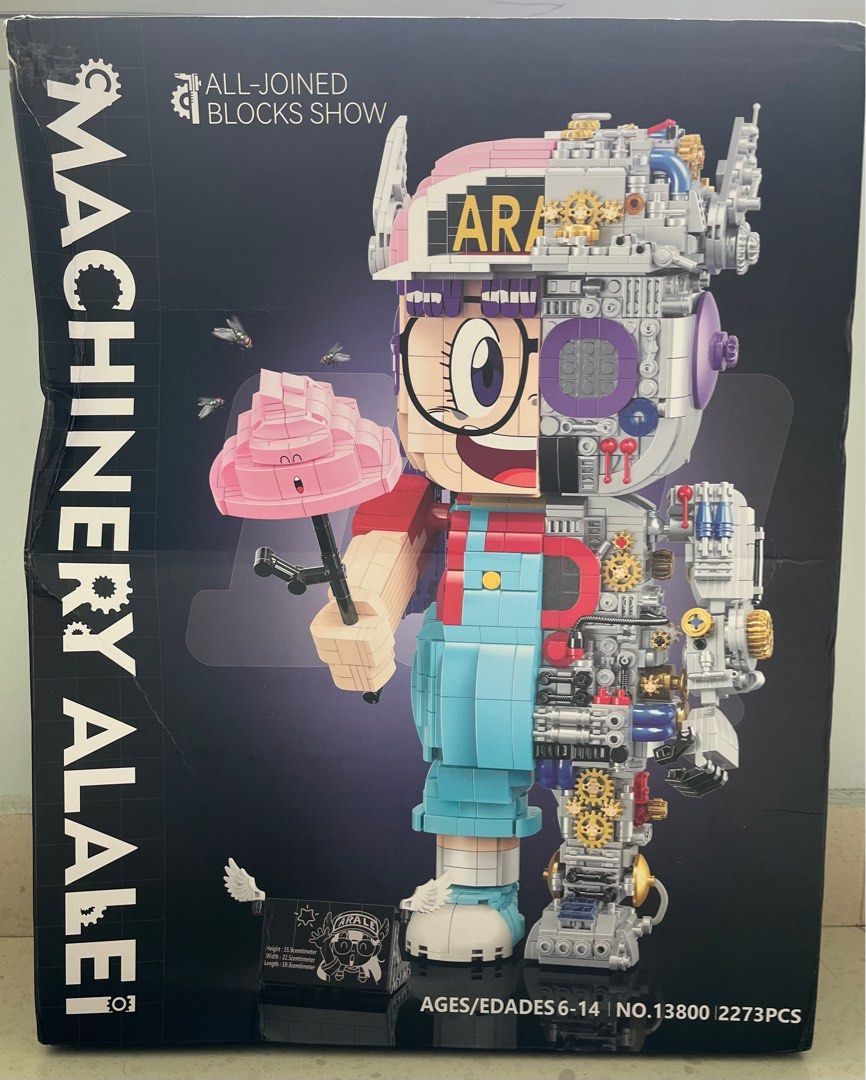 Professor IQ Arale bricks block building, Hobbies & Toys, Toys & Games on Carousell