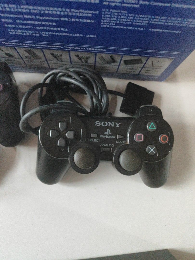 PS2 Sony Playstation 2( SCPH-5000 NTSC-J) Full set with 2 controllers, Ps2 memory card and ...