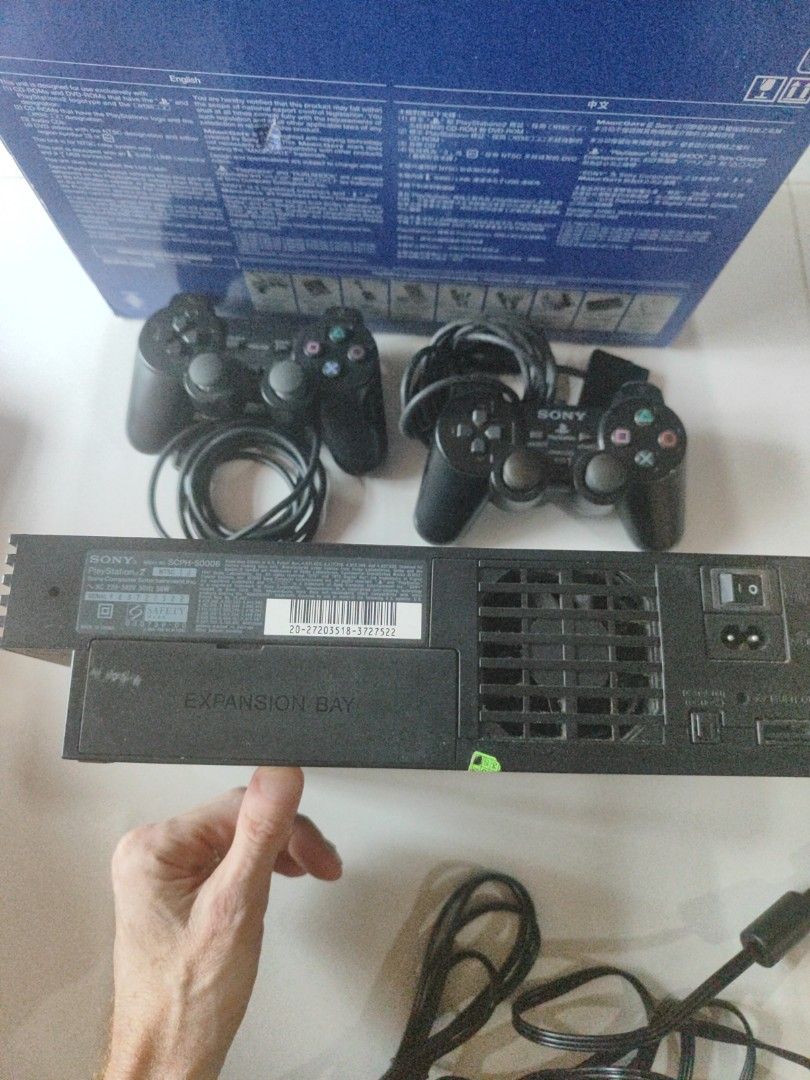 PS2 Sony Playstation 2( SCPH-5000 NTSC-J) Full set with 2 controllers ...