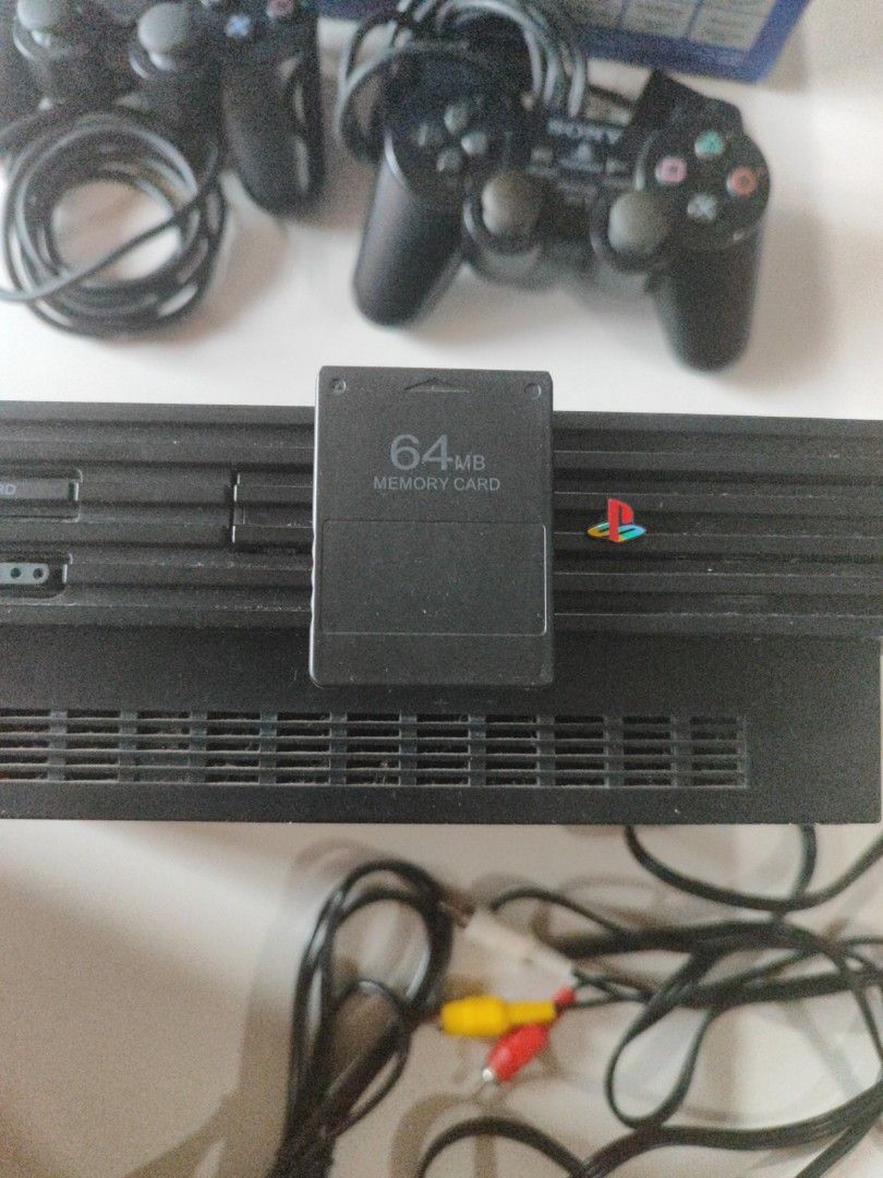 PS2 Sony Playstation 2( SCPH-5000 NTSC-J) Full set with 2 controllers, Ps2 memory card and ...