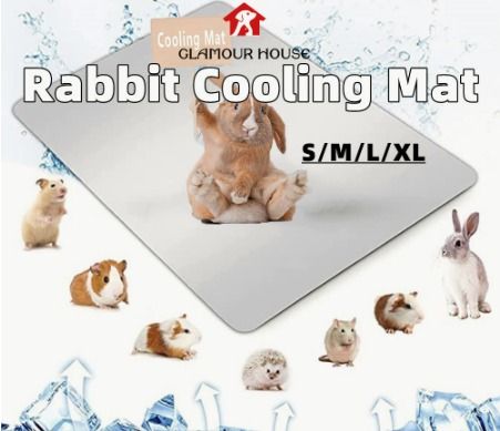 Rabbit Summer Cooling Mat Pet Cooling Pad Pet Cool Plate Hamster ...