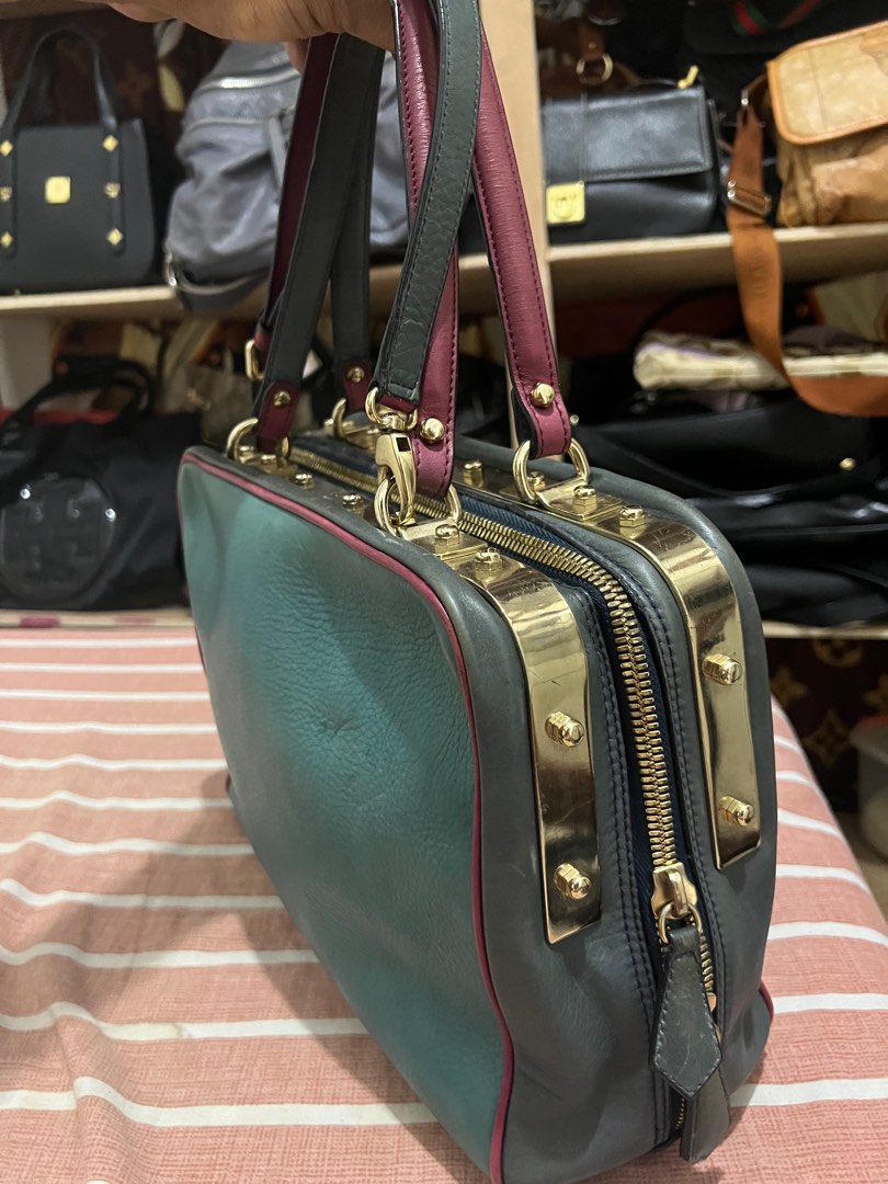 Rare MCM Square Top Handle Bag on Carousell