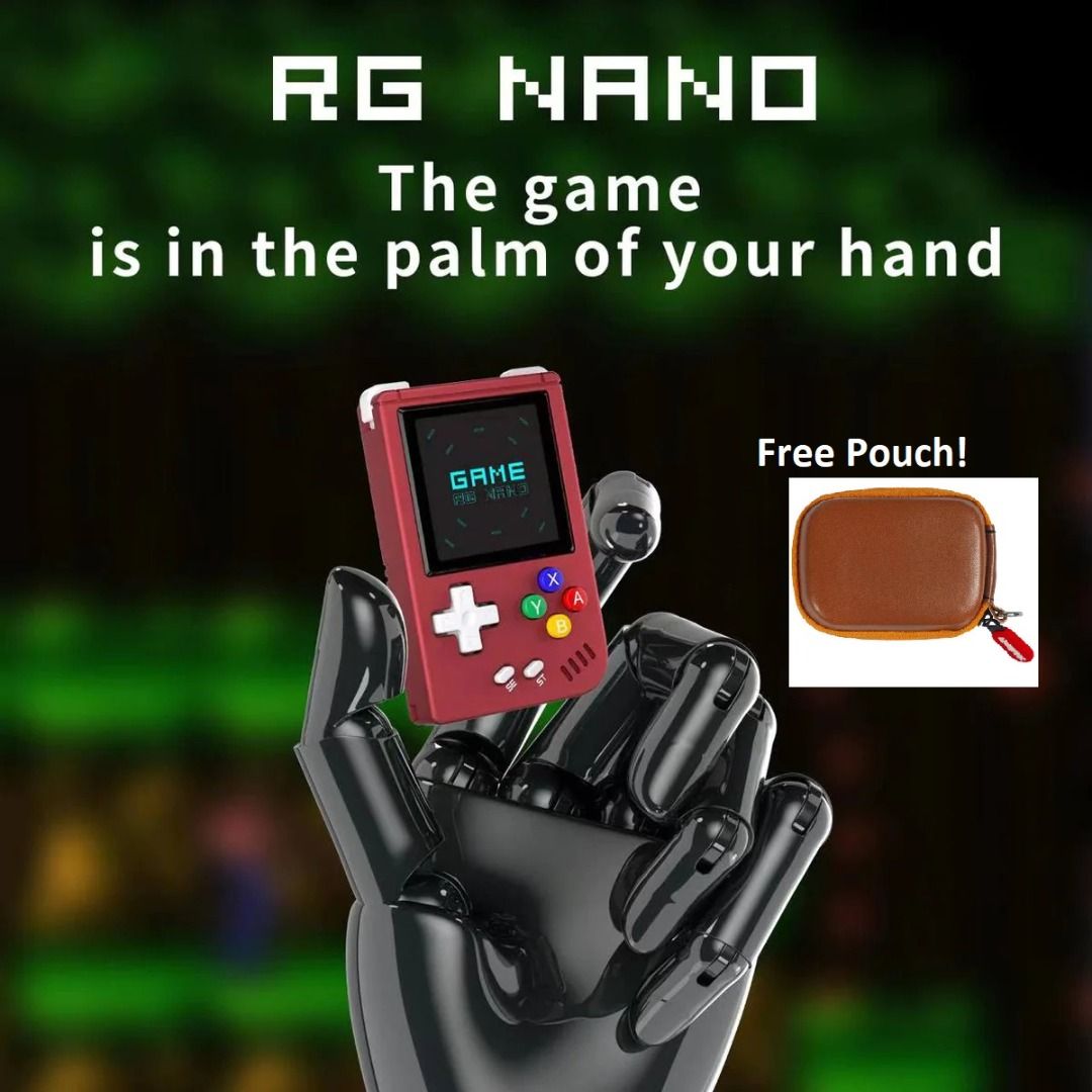 [Ready SG] ANBERNIC RG NANO Mini Retro Handheld Gameboy Miyoo Mini ...
