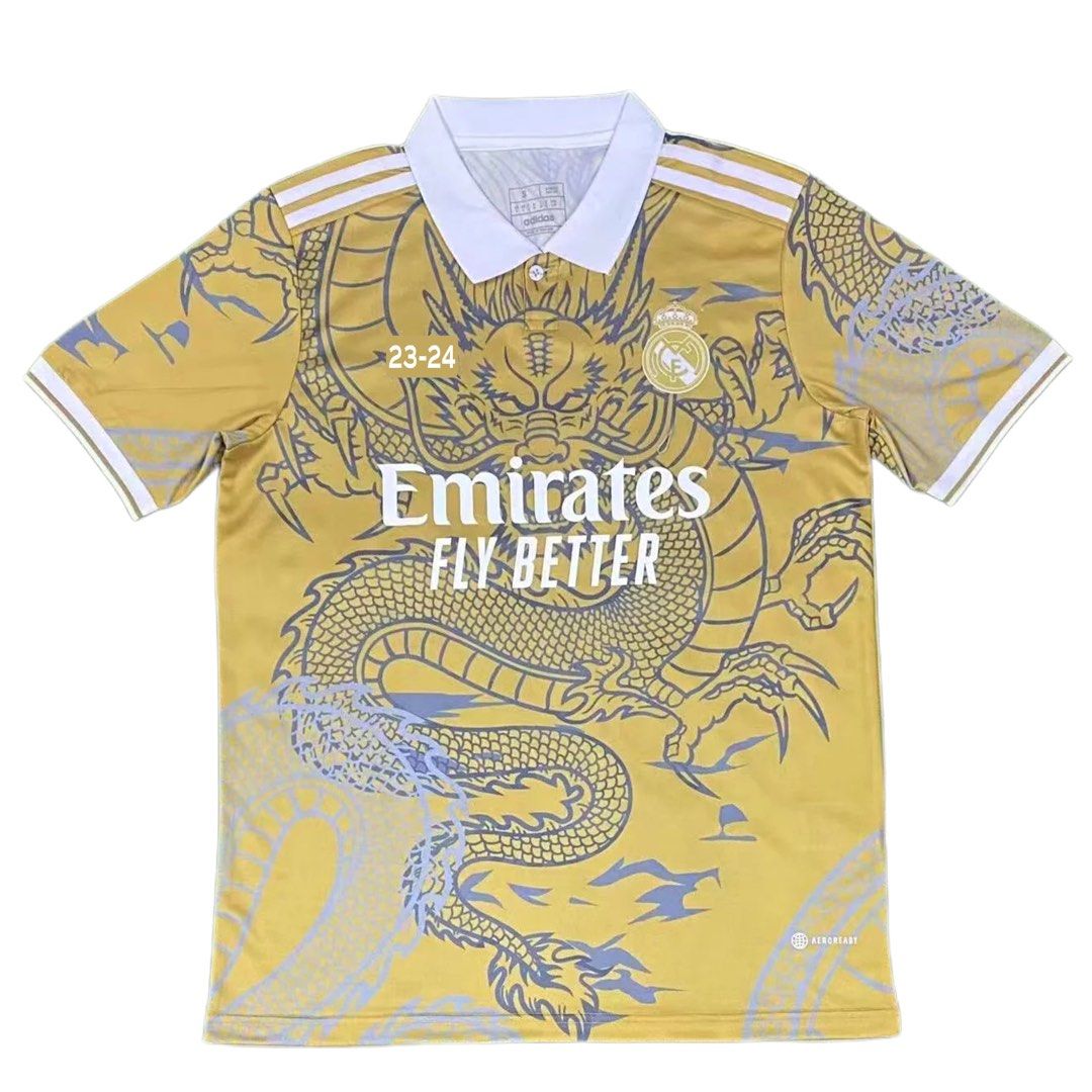 Real Madrid Jersey 23-24 Dragon Edition Football Jersey Soccer Jersey T ...