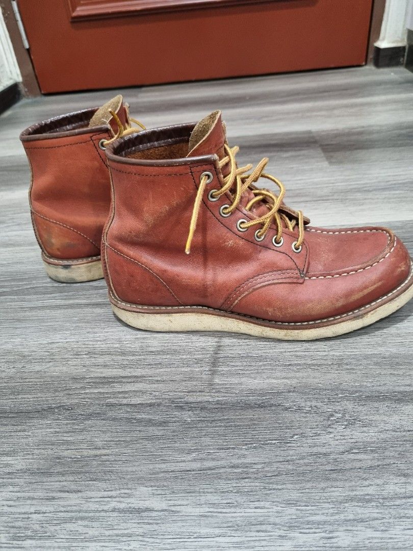 Red wing shoe, Luxury, Sneakers & Footwear on Carousell