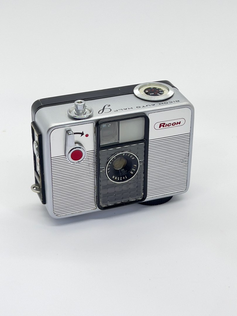 Ricoh Auto-half frame film camera, Photography, Cameras on Carousell