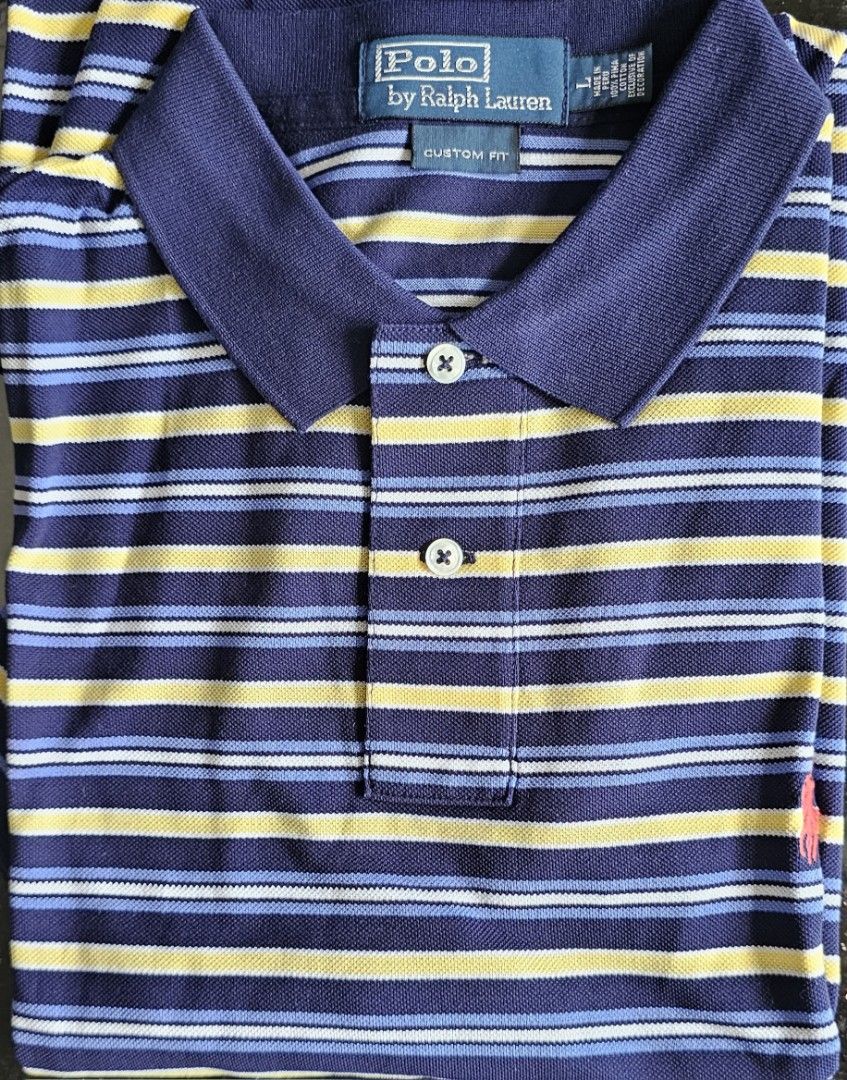 RL Custom Fit L Dual Match, Men's Fashion, Tops & Sets, Tshirts & Polo ...