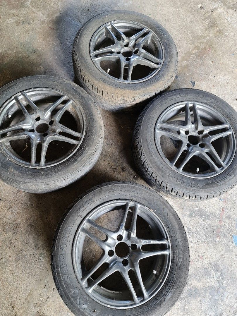 Rota Battle 15s, Car Parts & Accessories, Mags and Tires on Carousell