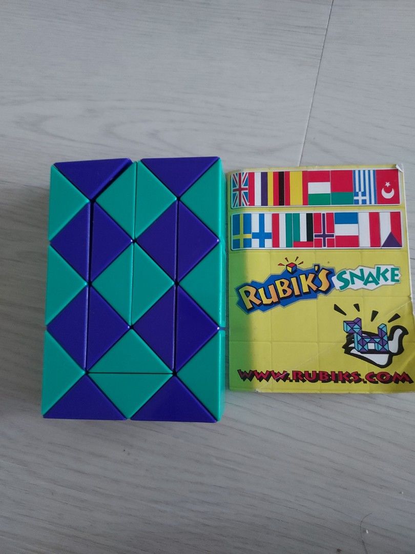 Rubik's snake game, Hobbies & Toys, Toys & Games on Carousell