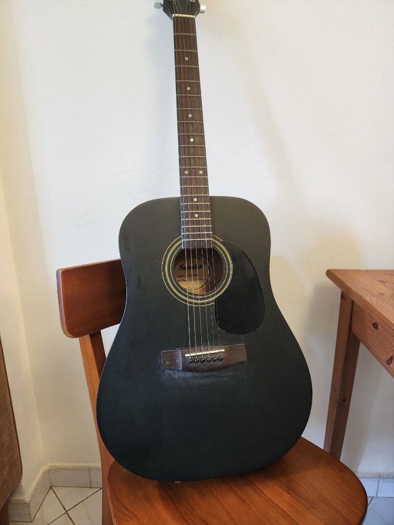 Samick Acoustic Guitar, Hobbies & Toys, Music & Media, Musical ...