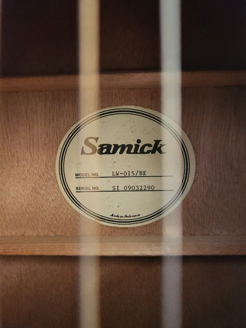Samick Acoustic Guitar, Hobbies & Toys, Music & Media, Musical ...