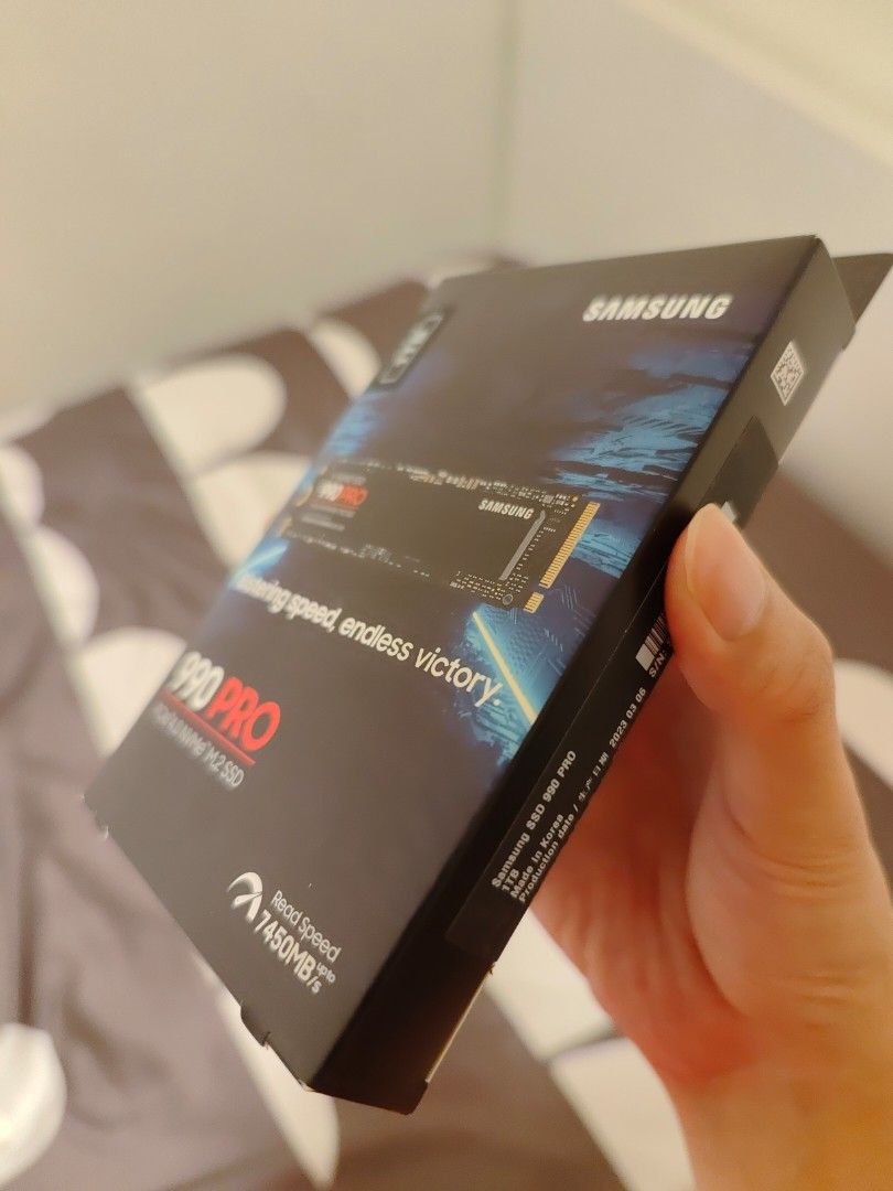 Samsung 990 PRO Series - 1TB PCIe Gen4. X4 NVMe M.2 SSD, Computers ...