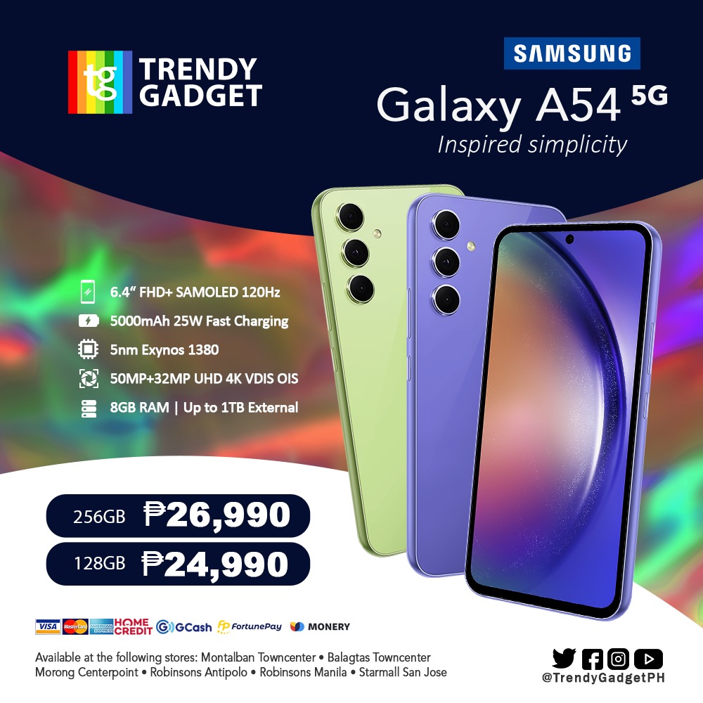 Samsung Galaxy A54 5G | Installment available!, Mobile Phones & Gadgets ...
