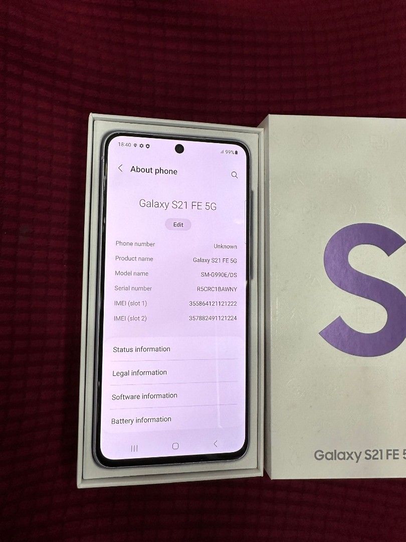 Samsung S21 FE 256GB, Mobile Phones & Gadgets, Mobile Phones, Android ...