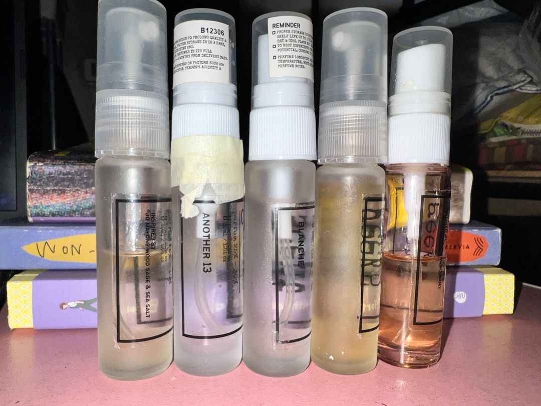 Scent Geek Perfume (Take all with Freebies!!) on Carousell