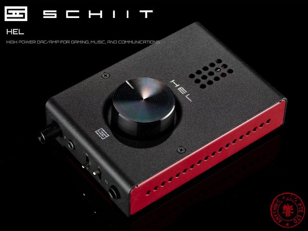 SCHIIT HEL 2E HIGH POWER DAC/AMP FOR GAMING, MUSIC, AND COMMUNICATIONS ...