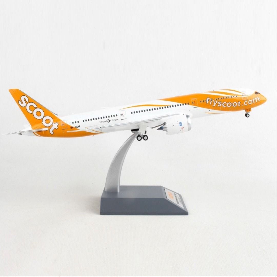Scoot Singapore Boeing B787-9 Dreamliner 1:200 1/200 Diecast Metal ...
