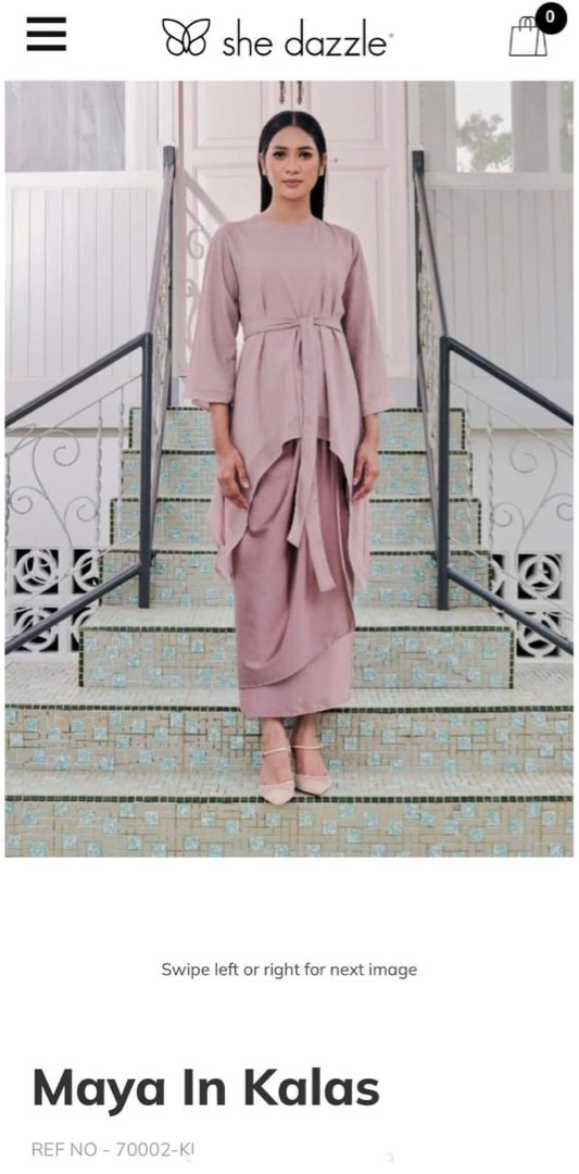 SHE DAZZLE MAYA IN KALAS, Women's Fashion, Dresses & Sets, Dresses on Carousell