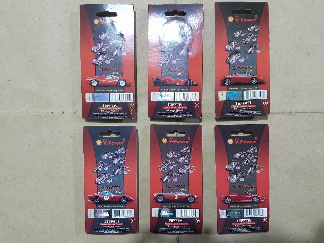 SHELL FUEL PHILIPPINES Exclusive COMPLETE Set of 6 Brand New Condition ...