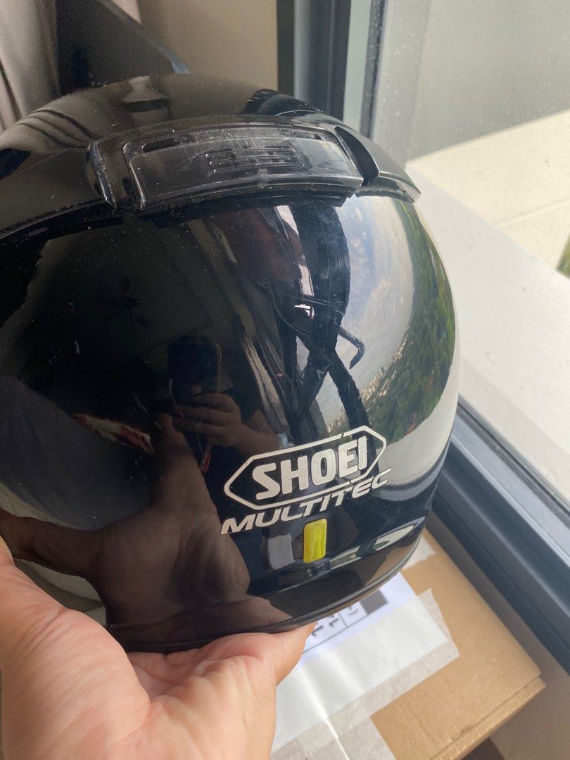 Shoei multitec modular helmet XL, Motorcycles, Motorcycle Accessories ...