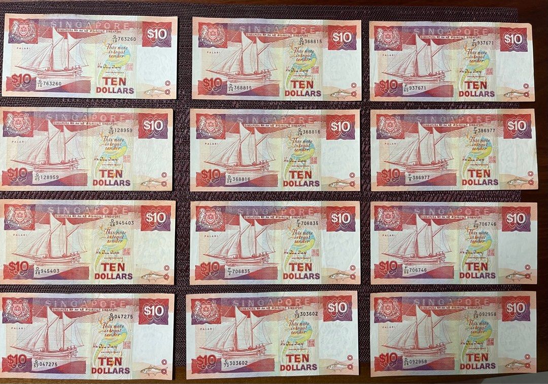 Singapore Old and New Notes, Hobbies & Toys, Memorabilia & Collectibles ...