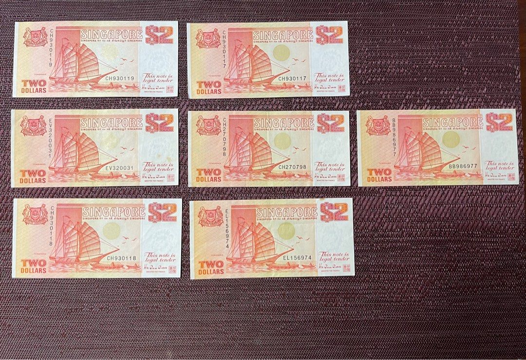 Singapore Old and New Notes, Hobbies & Toys, Memorabilia & Collectibles ...