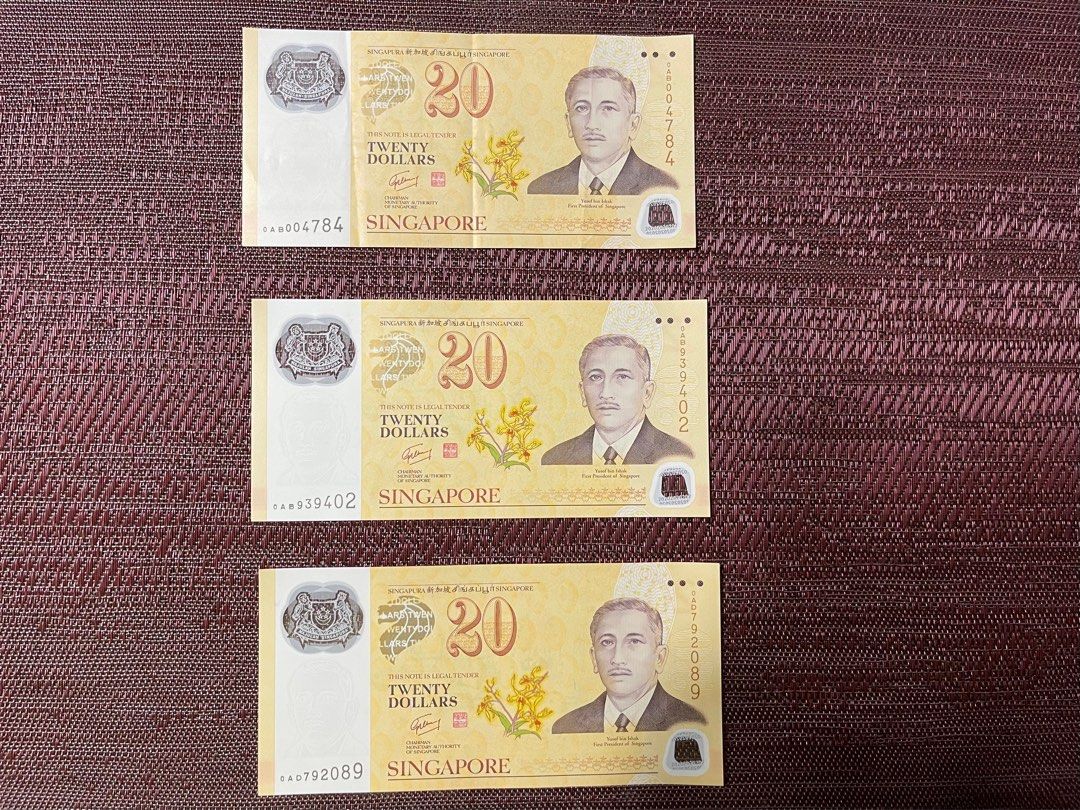 Singapore Old and New Notes, Hobbies & Toys, Memorabilia & Collectibles ...