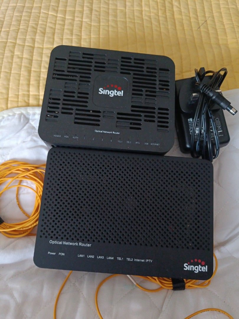 Singtel optical network Router, Computers & Tech, Parts & Accessories ...