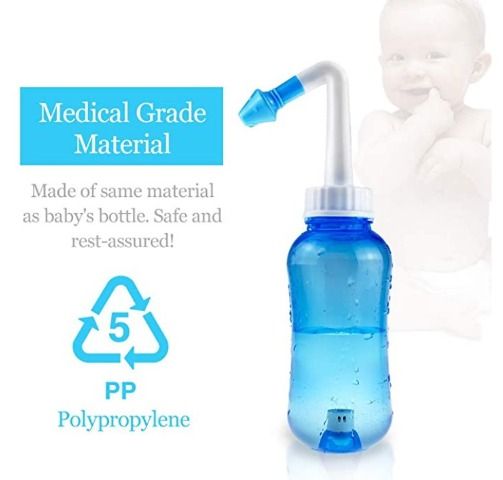 Sinus Nasal Wash Irrigation Bottle Rinse for Allergy Relieve Pressure ...