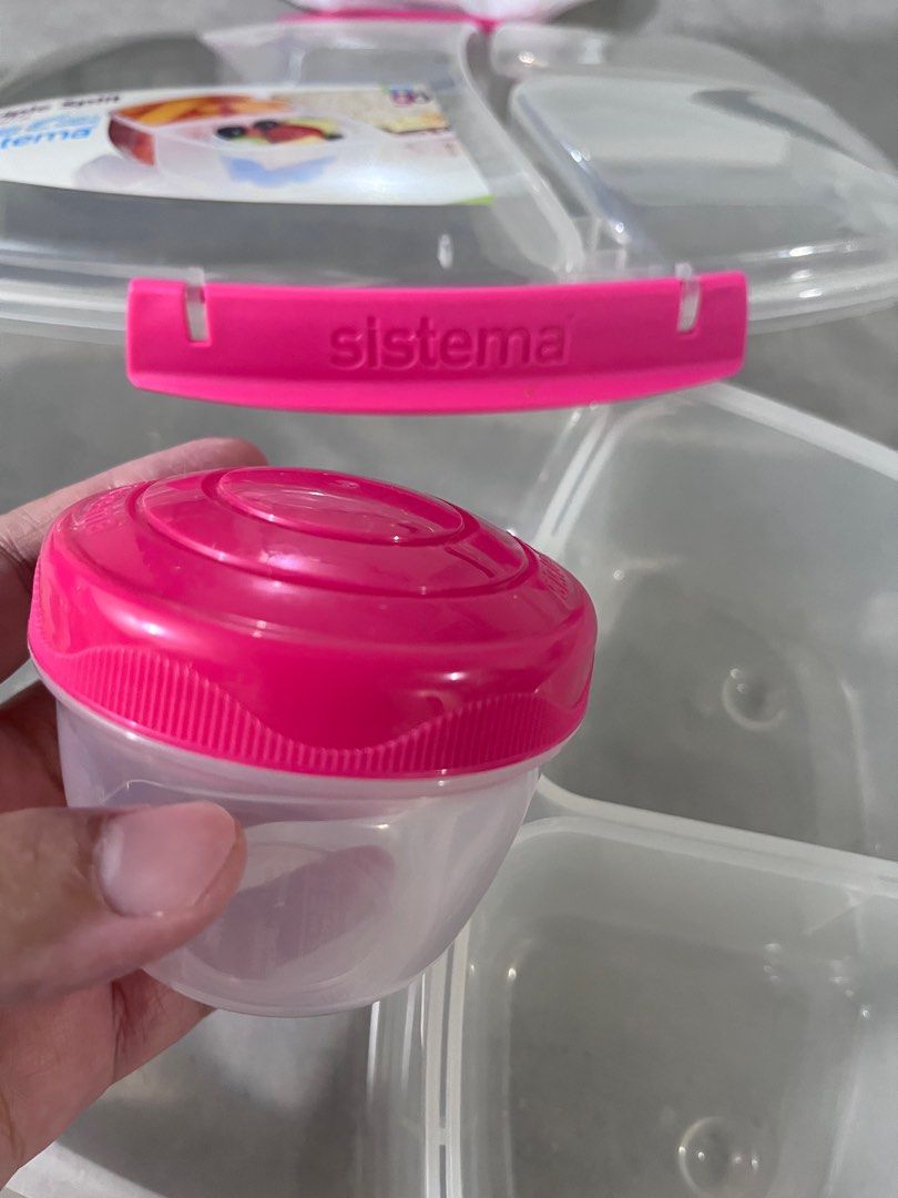 Sistema Triple Split Container, Furniture & Home Living, Kitchenware ...