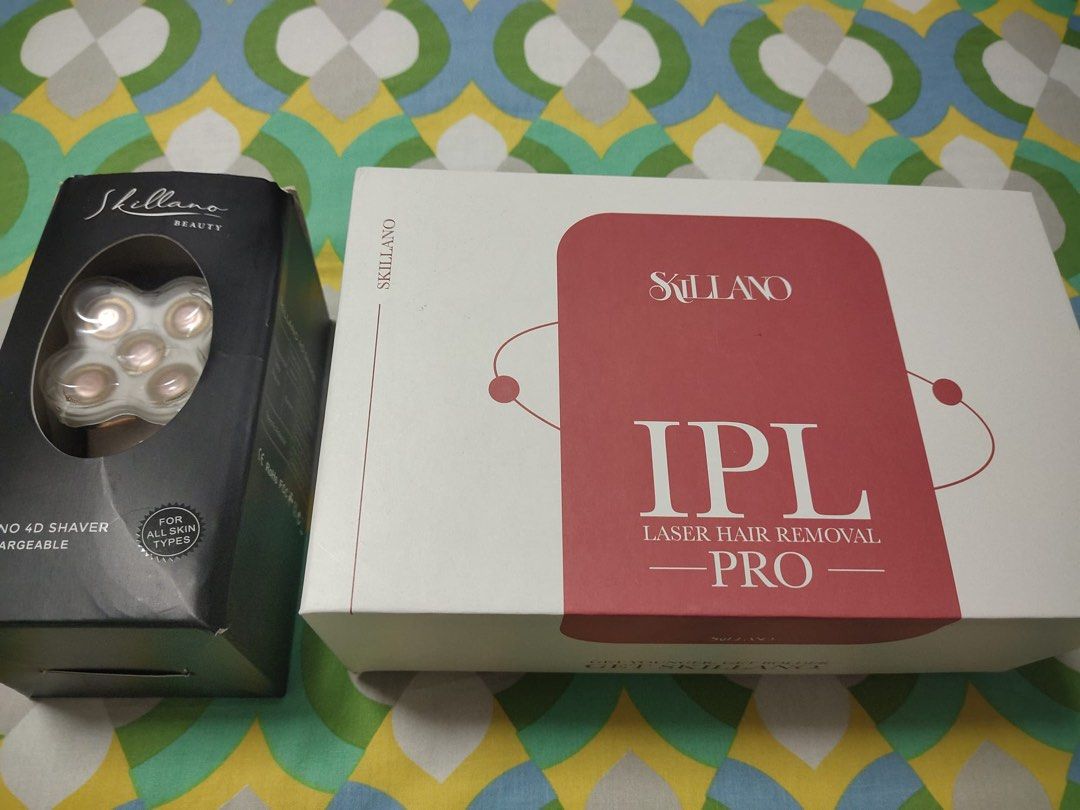 Skillano IPL Pro laser + 3D shaver, Beauty & Personal Care, Hair on ...