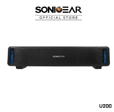 SonicGear SonicBar U200 Powerful Audio Sound Bar With LED Light Effects ...