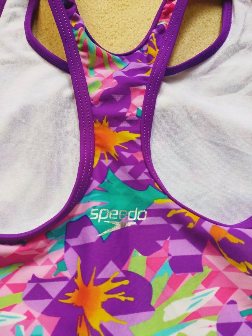 SPEEDO GIRL'S ONE PIECE RACERBACK SWIMSUIT on Carousell